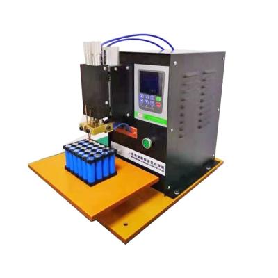 China Small Desktop Spot Welder For Lithium Batteries Pneumatic Model Double Pulse for sale