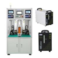China Lithium Ion Battery Spot Welding Machine , Double Side 18650 Welding Machine for sale