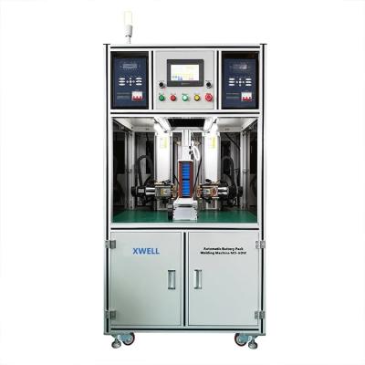 China MD-ADW Double Side Lithium Cell Spot Welding Machine 8000A with 500mm Y-Axis Travel and 5000pcs/Hour Capacity for sale