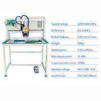 China Cylindrical 21700 Lithium Battery Spot Welding Machine 800A Current Adjustable for sale