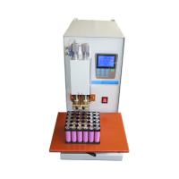 China Desktop Pneumatic Lithium Battery Spot Welder 10KW with 0-99A Current Range for Cylindrical Cells for sale
