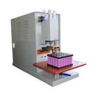 China Desktop Pneumatic Lithium Battery Spot Welder 10KW with 0-99A Current Range for Cylindrical Cells for sale