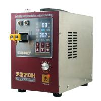 China Desktop Spot Welding Machine For 18650 Battery Pneumatic Head Moving Driver for sale