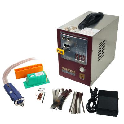 China Desktop Spot Welding Machine For 18650 Battery Pneumatic Head Moving Driver for sale