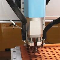 China 380V Automatic 18650 Lithium Battery Spot Welding Machine with 400mm Working Area and 2000-2500 Cells/Hour Capacity for sale