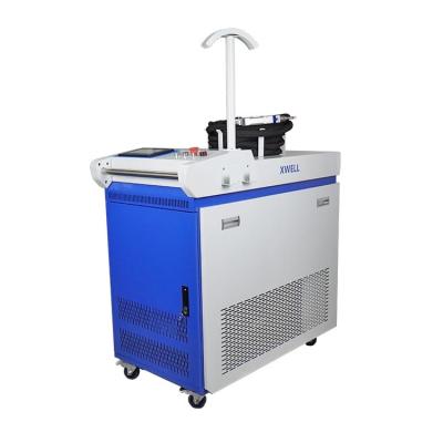 China WSX Head Battery Laser Welding Machine 50kHz Handheld Spot Welder with 0-4mm Adjustable Spot Size and 8m Cable for sale