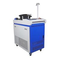 China WSX Head Battery Laser Welding Machine 50kHz Handheld Spot Welder with 0-4mm Adjustable Spot Size and 8m Cable for sale