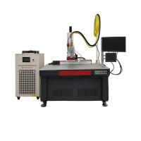 China 500W-3000W Laser Welding Machine with 80J Pulse Energy and 3mm Depth for Battery Manufacturing for sale