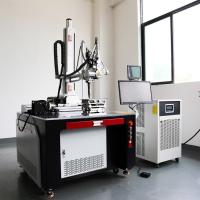 China Wobble Welding Head Laser Welding Machine 1000W-3000W for 18650 Lithium Batteries with 600×600mm Worktable for sale
