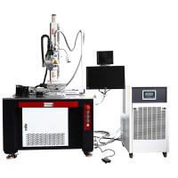China Wobble Welding Head Laser Welding Machine 1000W-3000W for 18650 Lithium Batteries with 600×600mm Worktable for sale