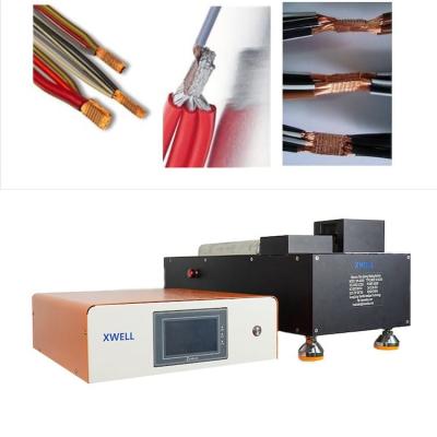 China 40mm Ultrasonic Wire Harness Welding Machine - 4000W Metal Spot Welder for Copper/Aluminum with 50mm² Capacity for sale