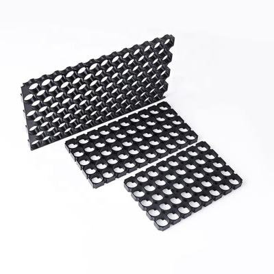China 18650 Lithium Ion Cell Holder Bracket - 60x20x8mm ABS/PC Flame Retardant Spacer for DIY Battery Packs for sale