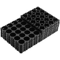 China 19.5mm Spacing 18650 Battery Holder with 0.15-0.2mm Nickel Strips for 1P-9P Configurations for sale