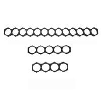 China ABS 18650 Battery Holder 2P-13P Configurations with 16.8mm Pitch Spacing for Lithium Cell Organization for sale