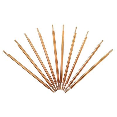 China 1.8mm Copper Alloy Electrode Pin for Battery Spot Welding - 80mm Length, 3.0mm Middle Diameter for sale