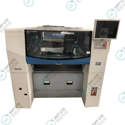 China Samsung SM421 SMT Pick and Place Machine 21000 CPH High Speed 0402 to 55mm IC for sale