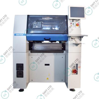 China Samsung SM431 SMT Pick and Place Machine 55K CPH Dual Arm Y Axis Flight Vision for sale
