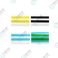 China PET SMT Double Splice Tape 8mm-32mm with Pre-cut Strips and Embossed Alignment Dots for Carrier Tape Joining for sale