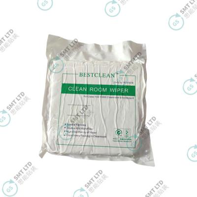 China Anti Static 140g 9x9 Ultrasonic Wide Edge Dust Free Wiping Cloth for Clean Rooms for sale