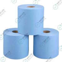China Industrial Wiping Paper 25x38 cm 55% Cellulose 45% Polyester Low Dust High Absorption for sale