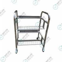 China YAMAHA SMT Feeder Rack Stainless Steel 2 Floors 112 Units Capacity with Universal Wheel for YS12/10/20 for sale