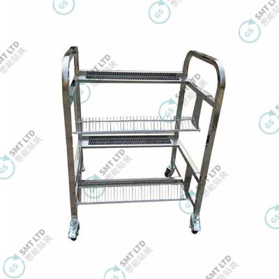 China YAMAHA SMT Feeder Rack Stainless Steel 2 Floors 112 Units Capacity with Universal Wheel for YS12/10/20 for sale