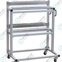 China SMT Feeder Car 100 Feeder Capacity Aluminum Construction Anti-Static Drag Chain for sale