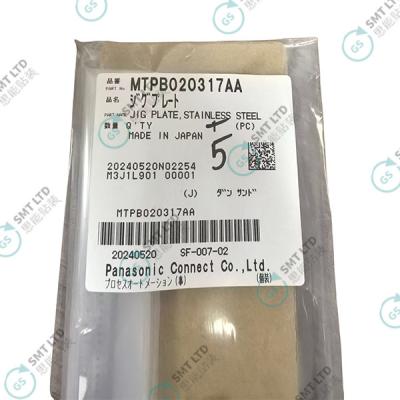 China Panasonic MTPB020317AA Stainless Steel Precision Jig Plate for SMT Feeder Calibration for sale