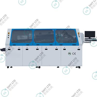China Nitrogen/Air Wave Soldering Machine with 4-Stage Preheating for Lead-Free PCB Electronics Manufacturing for sale