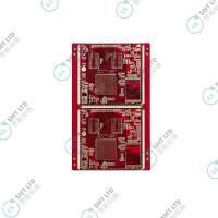 China 8-Layer Half-Hole HDI PCB Module Board for High-Density Interconnect Applications for sale