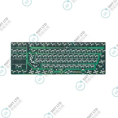 China Double Gold Keyboard Board for PCB Manufacturing Single Sided Double Sided 1.6mm for sale