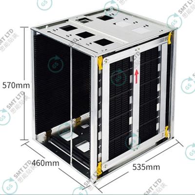 China Anti-static Loading and Unloading Rack 535×460×570mm for SMT PCB Material Storage and Turnover for sale