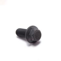 China DIN6921 Hexagon Flange Bolts Grade8.8 Blue White Zinc Hex Flange Bolt for sale
