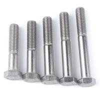 China High Strength Class8.8 10.9 12.9 Hex Bolt DIN 931 DIN 933 Hex Head Cap Bolt for sale