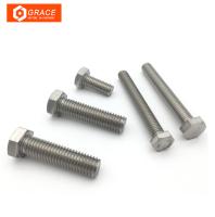 China High Strength Class8.8 10.9 12.9 Hex Bolt DIN 931 DIN 933 Hex Head Cap Bolt for sale