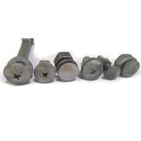 China HDG Oval Neck Track Bolt Railway Guardrail Bolt Carbon Steel Highway Guardrail Bolt for sale
