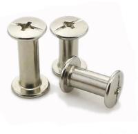 China Flat Head STAINLESS STEEL Aluminium Chicago Screw /Sex Bolt With Internal Thread for sale