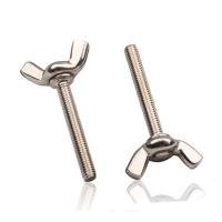 China DIN316 stainless steel Wing bolts  Butterfly thumb stainless steel screws wing bolts for sale