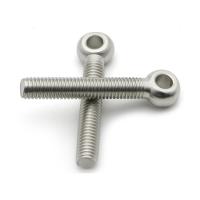 China DIN444 Carbon Steel HDG Stainless Steel Eye Bolt Galvanized Lifting Long Eye Bolts for sale