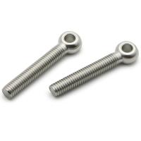 China DIN444 Carbon Steel HDG Stainless Steel Eye Bolt Galvanized Lifting Long Eye Bolts for sale