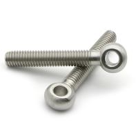 China DIN444 Carbon Steel HDG Stainless Steel Eye Bolt Galvanized Lifting Long Eye Bolts for sale
