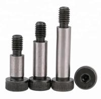 China M16 M20 Grade 8.8 Hexagon Socket Bolt Black Galvanized Steel Shoulder Stripper Bolt for sale