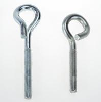 China Galvanized Pigtail Eye Bolt Pigtail Hook Bolt For Electric Power Fittings for sale