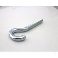 China J Type Foundation Bolt M16-M120 Zinc Plated J Bolt HDG J shape hook Bolt for sale