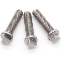 China 304 stainless steel triangle head anti-theft screw chassis bolt outer triangle anti-disassembly lamppost bolt for sale