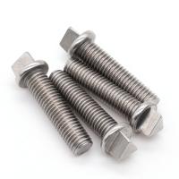 China 304 stainless steel triangle head anti-theft screw chassis bolt outer triangle anti-disassembly lamppost bolt for sale