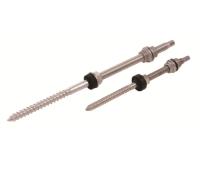 China Customized Foundation Bolts Stainless Steel Hanger Bolt For Solar Mounting for sale