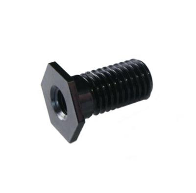 China Black Anodized Aluminum Threaded Hollow Hex Bolt Hex Head Hollow Bolt for Wiring for sale