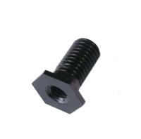 China Black Anodized Aluminum Threaded Hollow Hex Bolt Hex Head Hollow Bolt for Wiring for sale