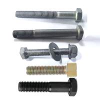 China M2-M10 Hexagon Head Bolts Various Materials 6.8 Grade Bolt for sale